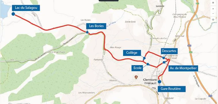 Clermont-l'Hérault : une nouvelle navette gratuite à destination du lac ...