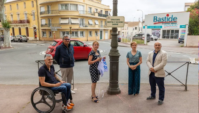 Narbonne rend hommage au couple Sabrié, les découvreurs du Clos de la ...