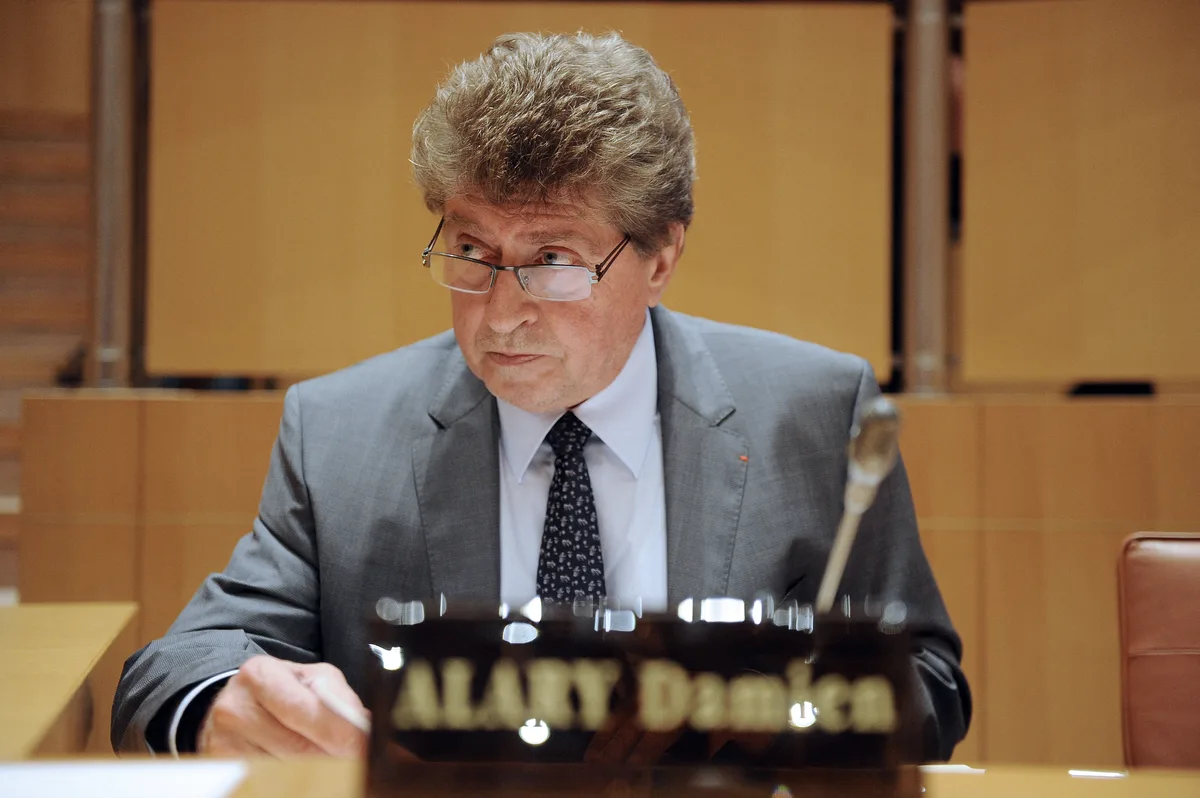 Dernier président du Languedoc-Roussillon, le socialiste Damien Alary ...